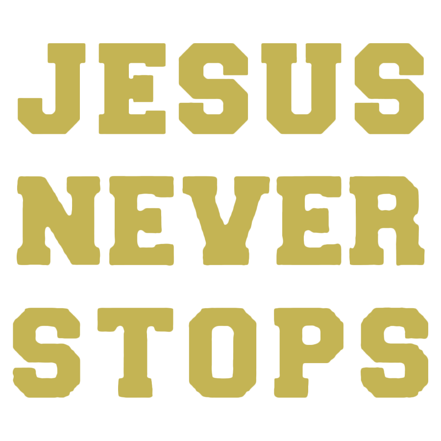 Jesus Never Stops – Jesus Never Stops online shop